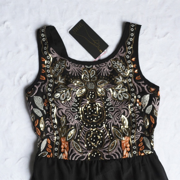 Spense | Dresses | Spense Embroidered Sequin Maxi Dress | Poshmark